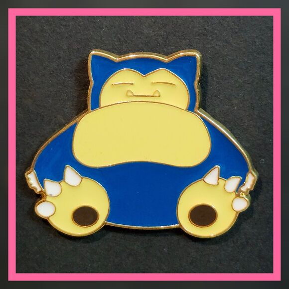 Nintendo | Jewelry | Pokemon Snorlax Enamel Pin | Poshmark